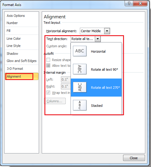 How To Rotate Axis Labels In Chart In Excel 