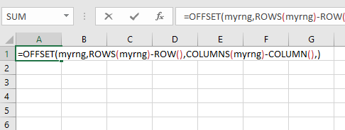How to rotate table by 90 or 180 degrees in Excel?