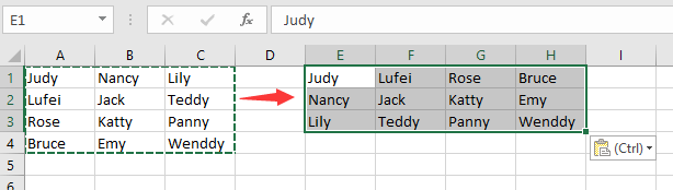How To Rotate Table By 90 Or 180 Degrees In Excel 
