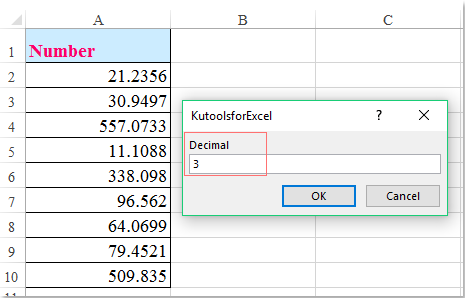 How to round a range of cells in Excel?