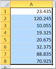 How to round range of numbers to even in Excel?