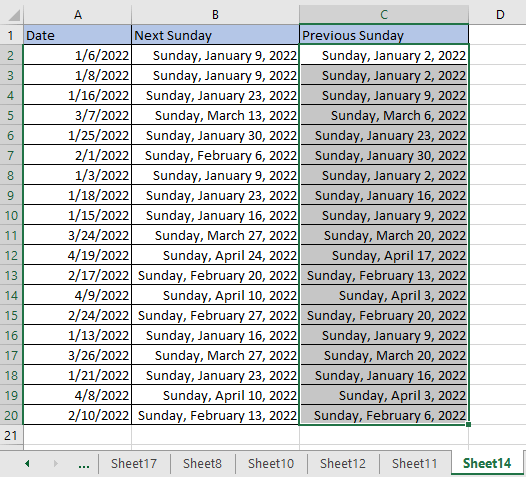How To Round Date To Previous Or Next Specific Weekday In Excel how-to-round-date-to-previous-or-next-specific-weekday-in-excel