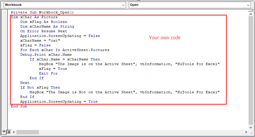 How To Run Vba Macro When Open Or Close Workbook 4689