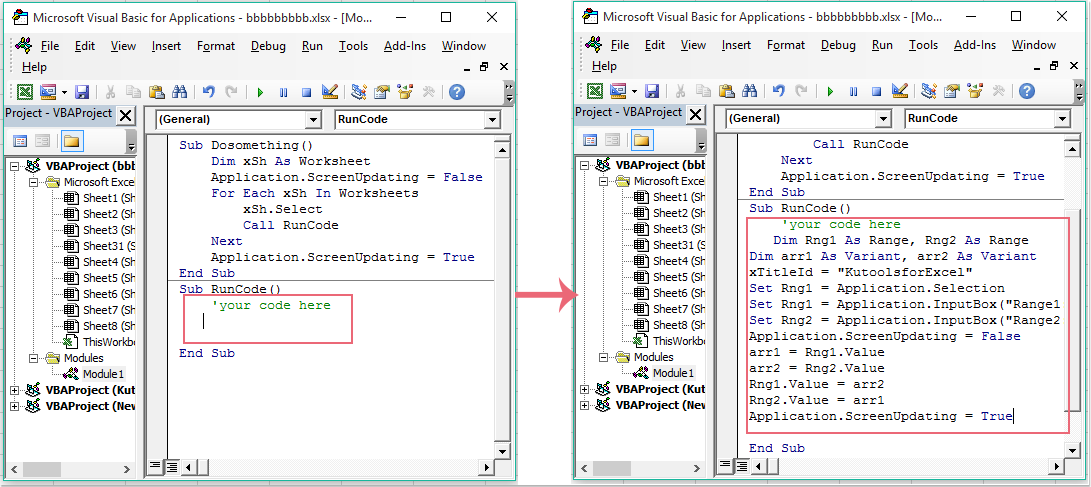 How To Run The Same Macro On Multiple Worksheets At Same Time In Excel 