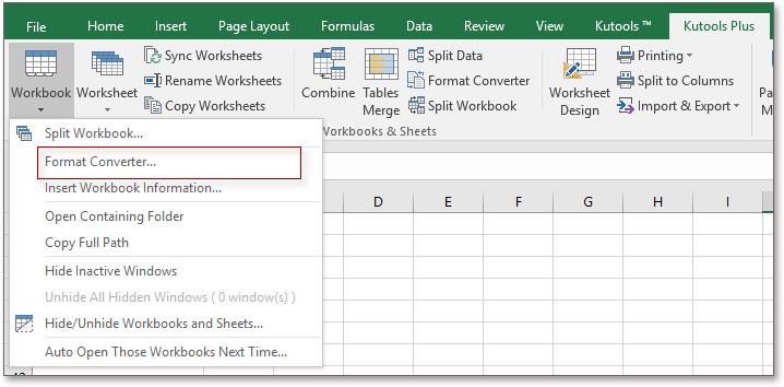 How to save each sheet of a workbook as separate PDF in Excel?