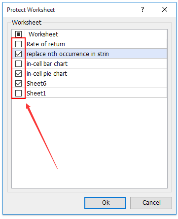 How to save worksheets/workbook as read only?