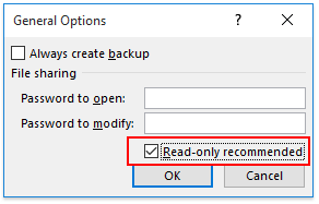 How to save worksheets/workbook as read only?