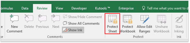 How to save worksheets/workbook as read only?