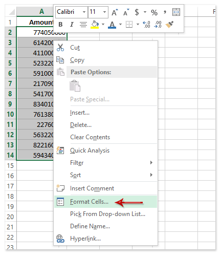 How to save and apply custom number formats in Excel?