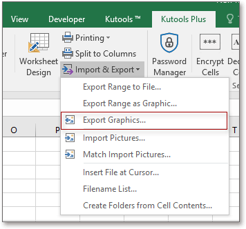 How to save or convert charts as GIF images in Excel?