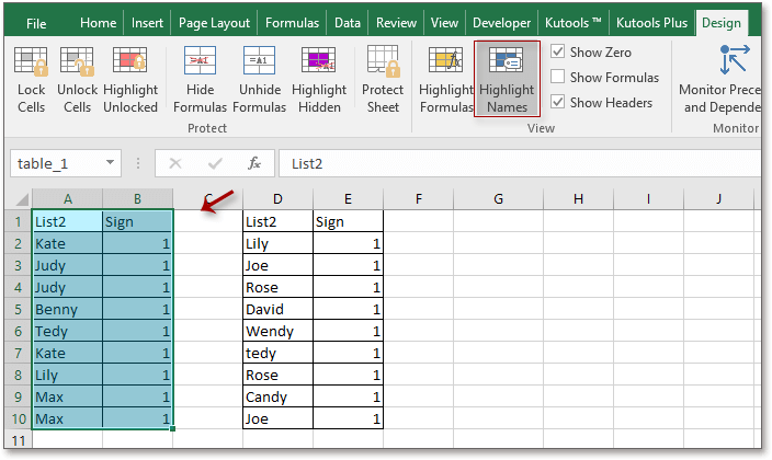 How To See All Named Ranges In Excel 