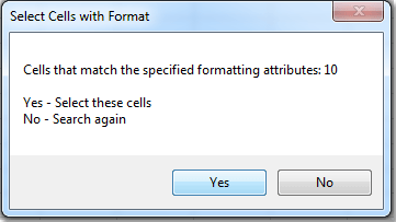 How to identify and select all bold cells or text in Excel?