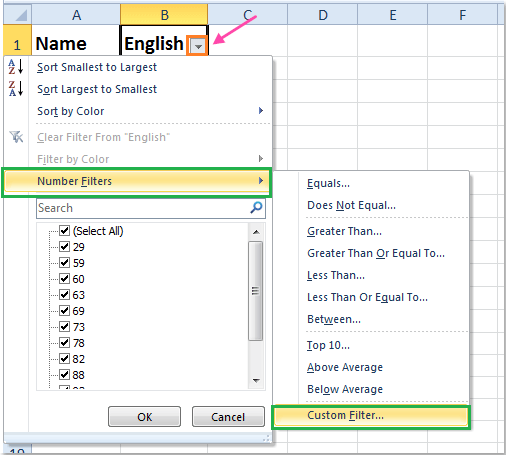 How to find or select cells based on certain criteria in Excel?
