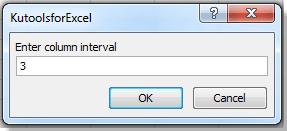 How to select every nth column in Excel?