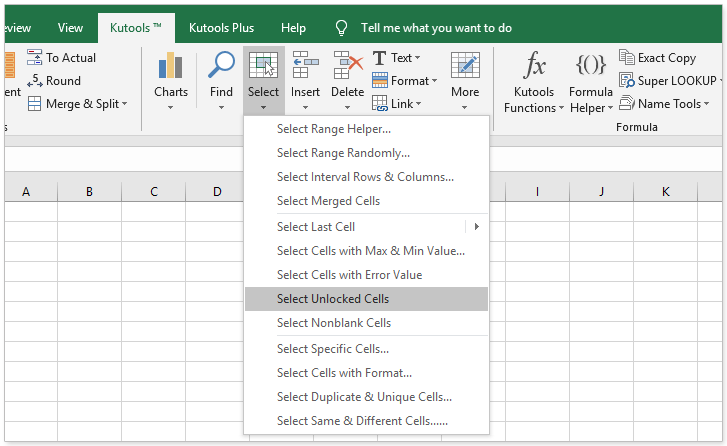How To Identify And Select All Locked Cells In Excel