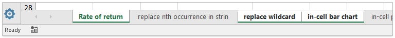 How to select multiple or all sheet tabs in Excel?