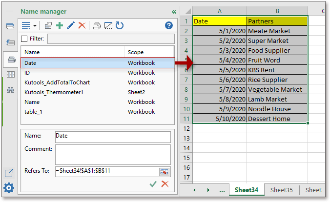 How To Quickly Select Named Range Cells In Excel 