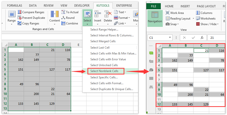 Select Non Blank Cells In Excel Vba My XXX Hot Girl