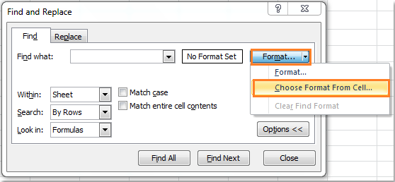 How To Select Cells Based On Color Or Formatting Of Another Cell In Excel