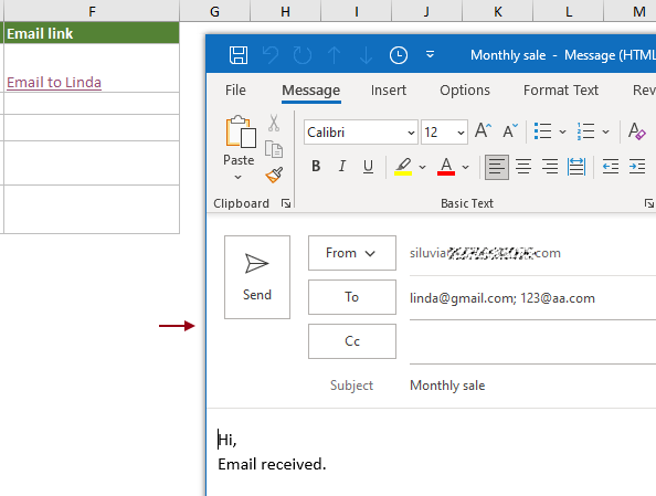 Excel tutorial – Send emails from Excel