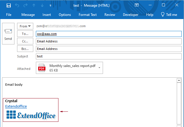 Excel tutorial – Send emails from Excel