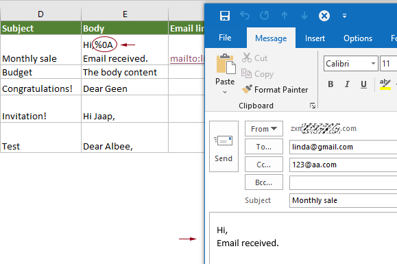 Tutorial de Excel: enviar correos electrónicos desde Excel