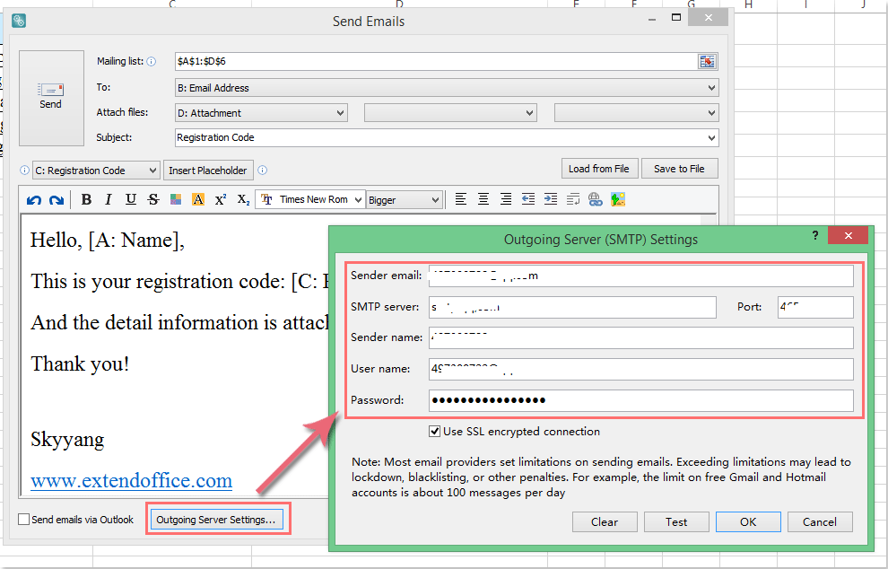 How To Send Bulk Email From Outlook Using Excel