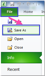 How to set a password to protect the workbook?