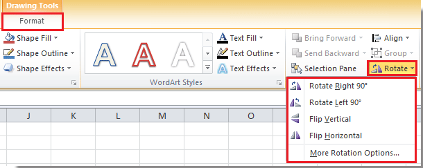 How to half shade cell in Excel?