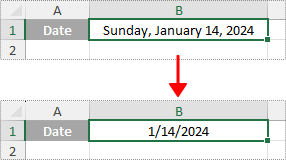 Short Date Format in Excel: 5 easy methods
