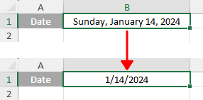 Short Date Format in Excel: 5 easy methods