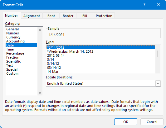 Short Date Format in Excel: 5 easy methods