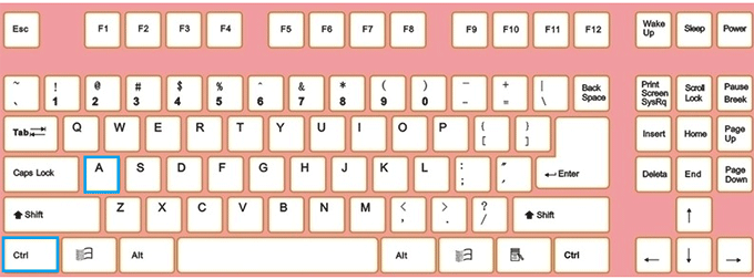 How To Use Shortcut Keys To Select Rowscolumnsdatatabs In Excel