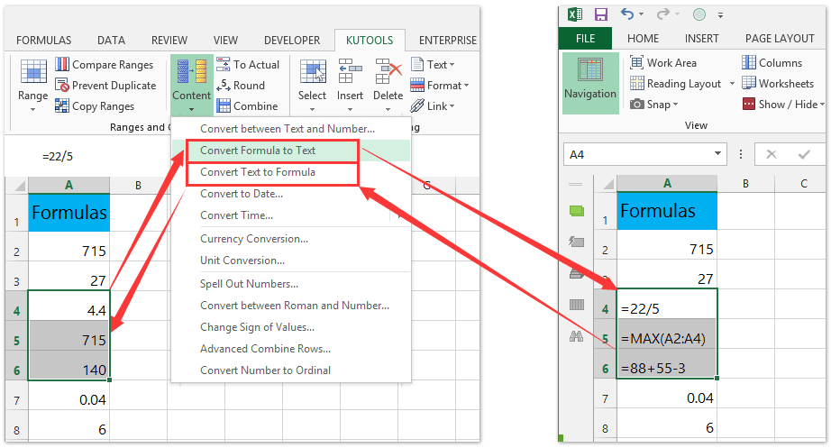 Top Excel Show Formulas In Cells Instead Of Their Calculated Results Latest Formulas