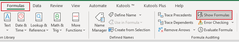 7 Ways to Show Formulas in Excel (Easy Step-by-Step Guide)