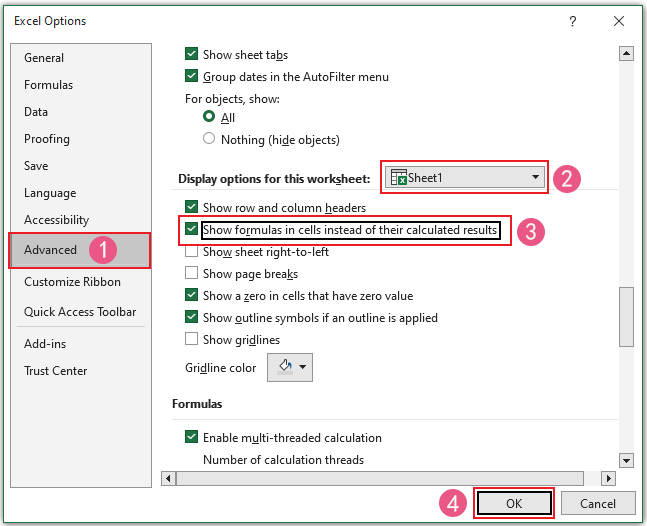 7 Ways to Show Formulas in Excel (Easy Step-by-Step Guide)