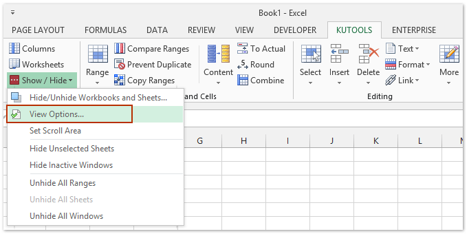 Excel Show Formula References