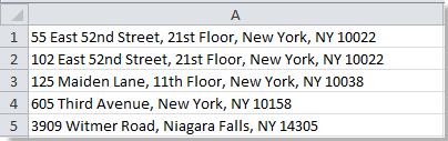 How to sort addresses by street name/number in Excel?