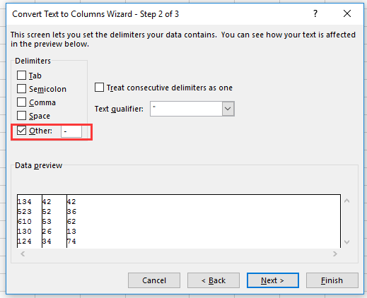 How to sort strings by a second or third character in Excel?