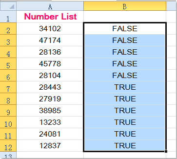 How to sort rows by odd or even numbers in Excel?