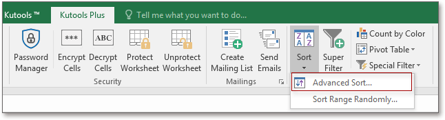 How To Sort A Column But Keep Intact Rows In Excel