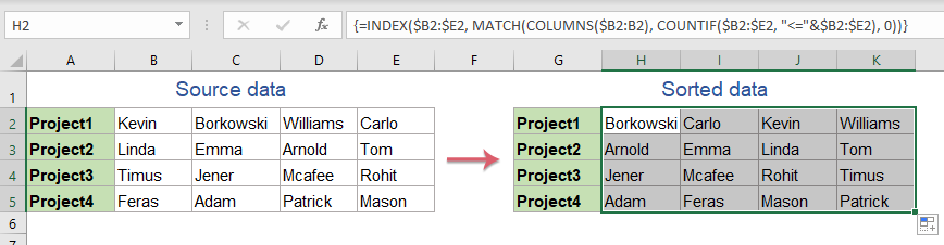 Excel Sort Sort Data By Text Date Number Or Color 1224