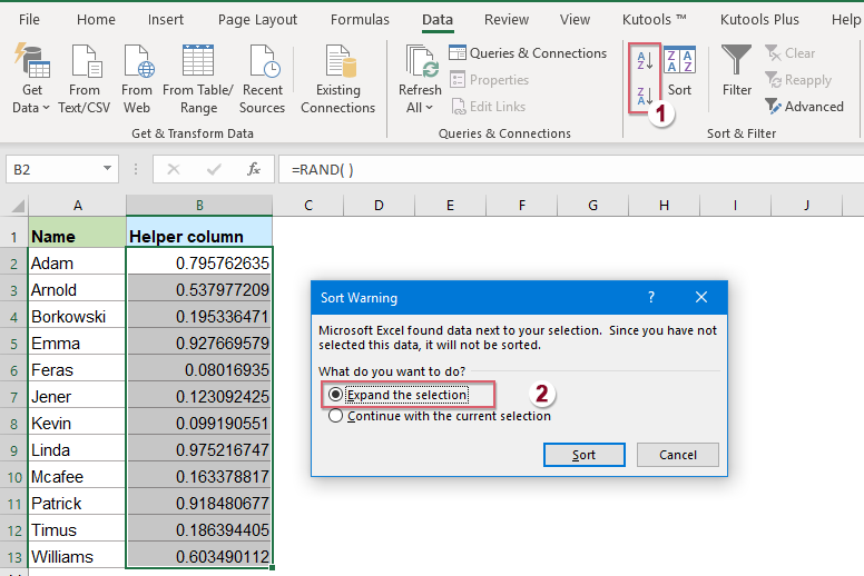 Excel Sort Sort Data By Text Date Number Or Color
