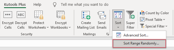Excel sort: sort data by text, date, number or color