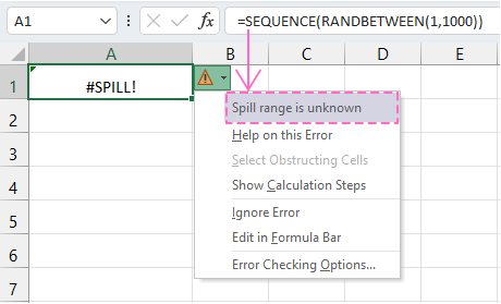 엑셀의 #SPILL! 오류: 원인 및 해결 방법(전체 가이드)