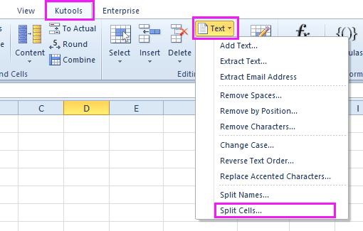 How to split a cell into multiple rows or columns based on a character/a word/carriage return?