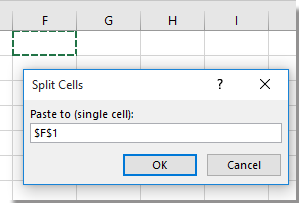 How to quickly split text string by case in Excel?