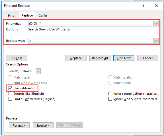 How to split a cell at the first number in Excel?