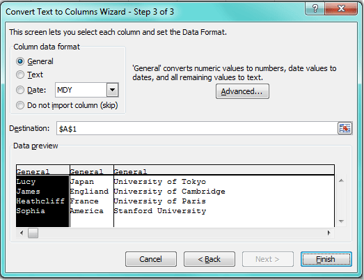 How To Split Cells Into Multiple Columns Or Rows By Carriage Return