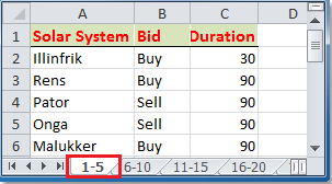 How to split data into multiple worksheets by rows count in Excel?